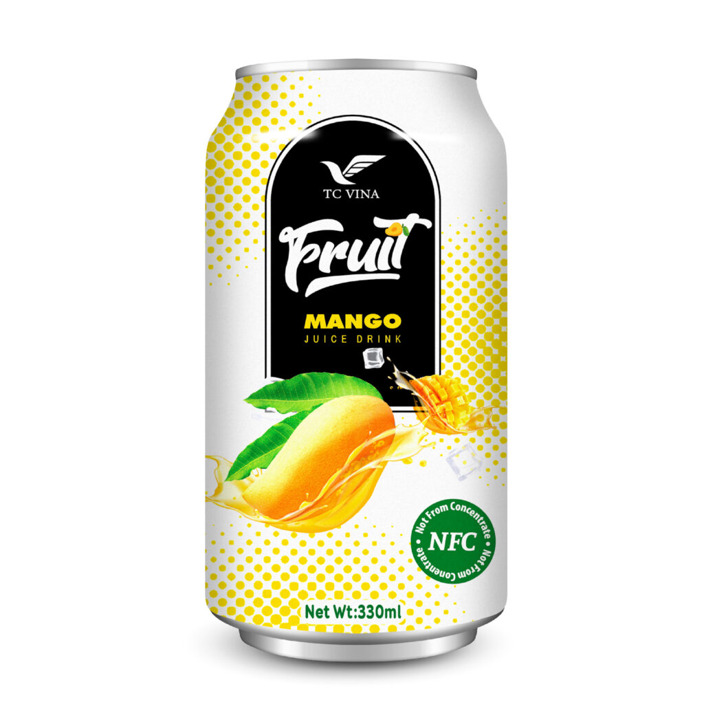 NFC 330ml TCVINA Canned Mango Juice Drink - Thanh Cong Vina